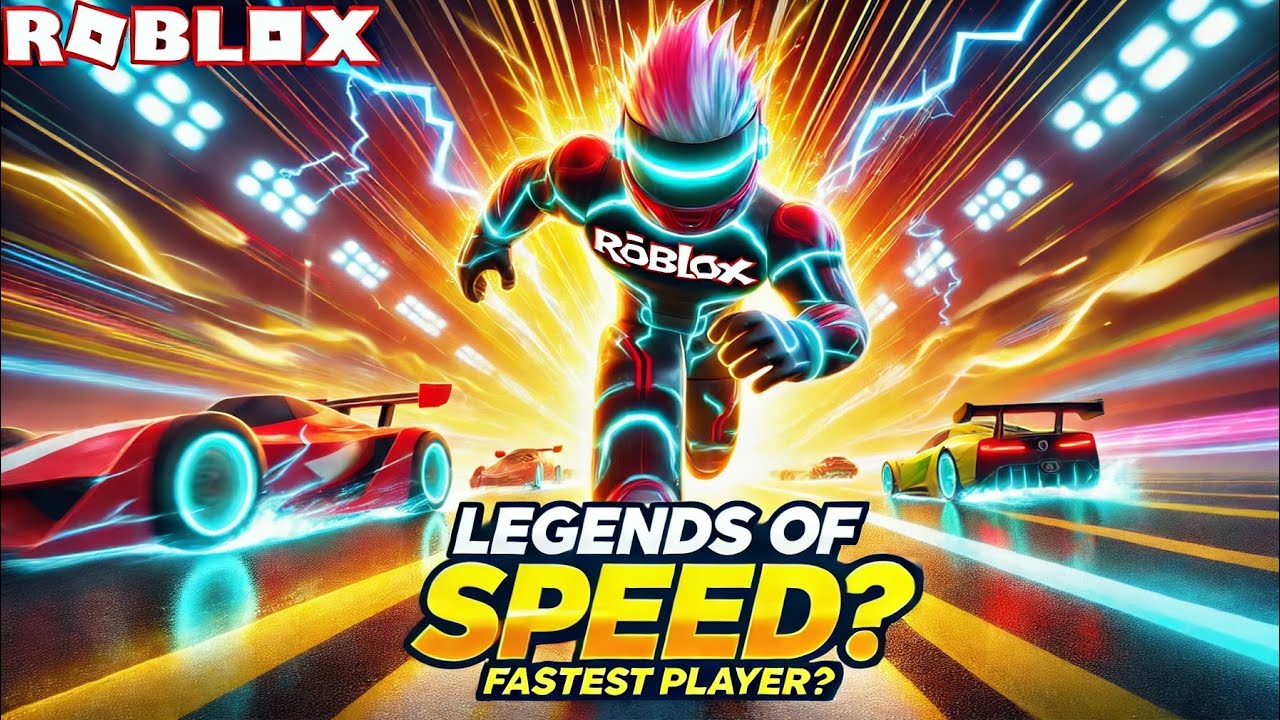 My First Roblox Video | Legends of Speed | 141 Million Steps! | Fastest ...