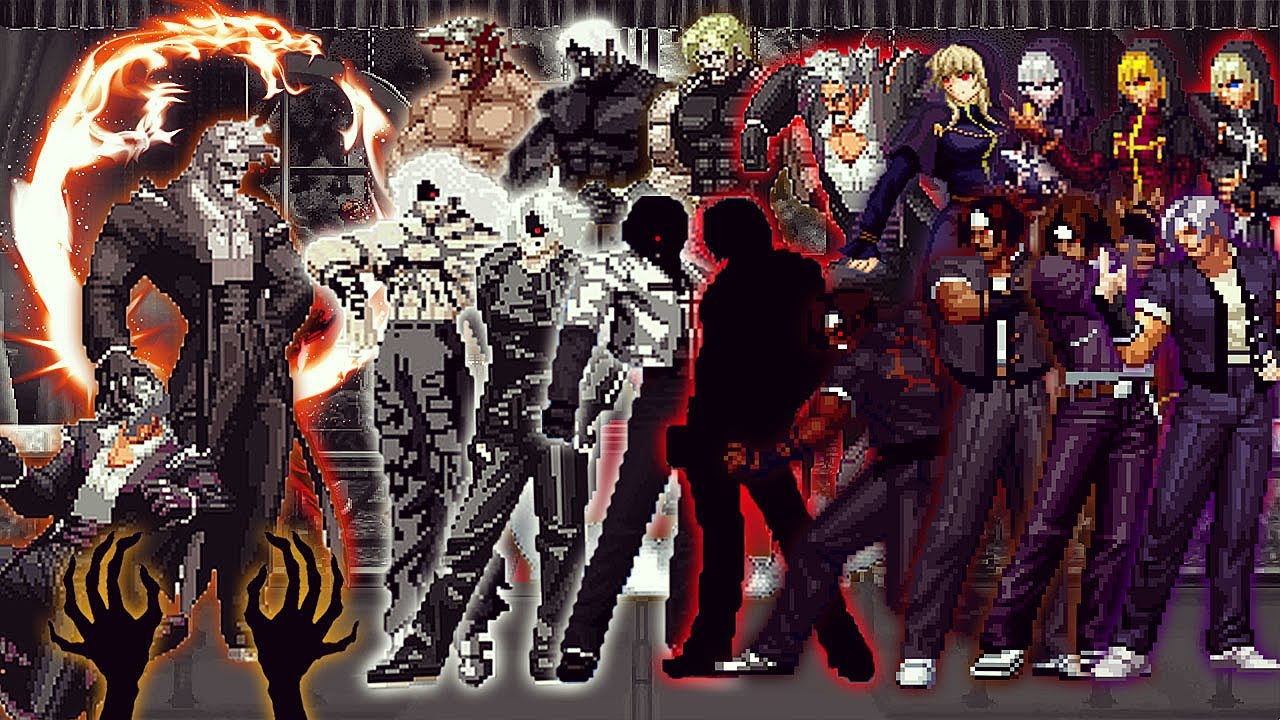 [KOF Mugen] Rugal Soul LV 6 Vs Ultimate Fighters Team | 1 Vs 8 - YouTube