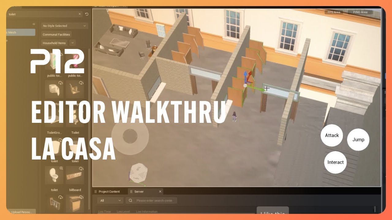 La Casa Ep2 | P12 Editor Walkthru - YouTube