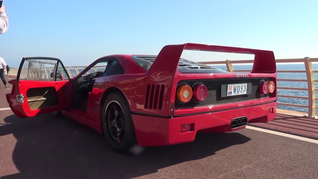 Taking The F40 For A Joyride In Monaco - YouTube