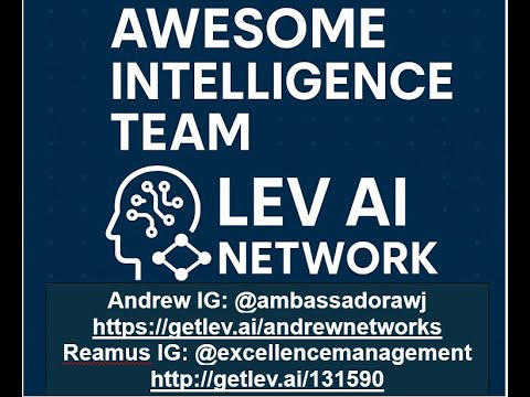 Awesome Intelligence Team LEV AI Team Strategy Session v20250927A - YouTube
