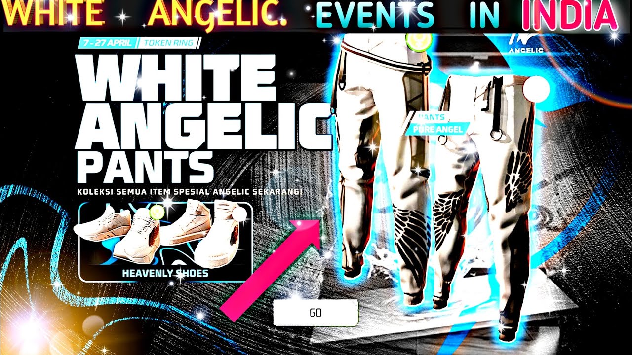 😮Free fire New White Angelic Pants 😱 Event Details ☺️ ll Coming Soon 😜 ...