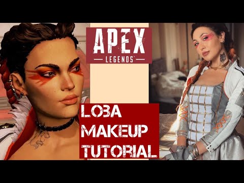 Apex Legends Loba Makeup Tutorial - YouTube