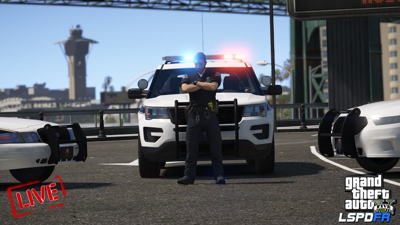 GTAV-LSPDFR Day-349, [LIVE PATROL] Tulsa Police, Road to 10K! - YouTube