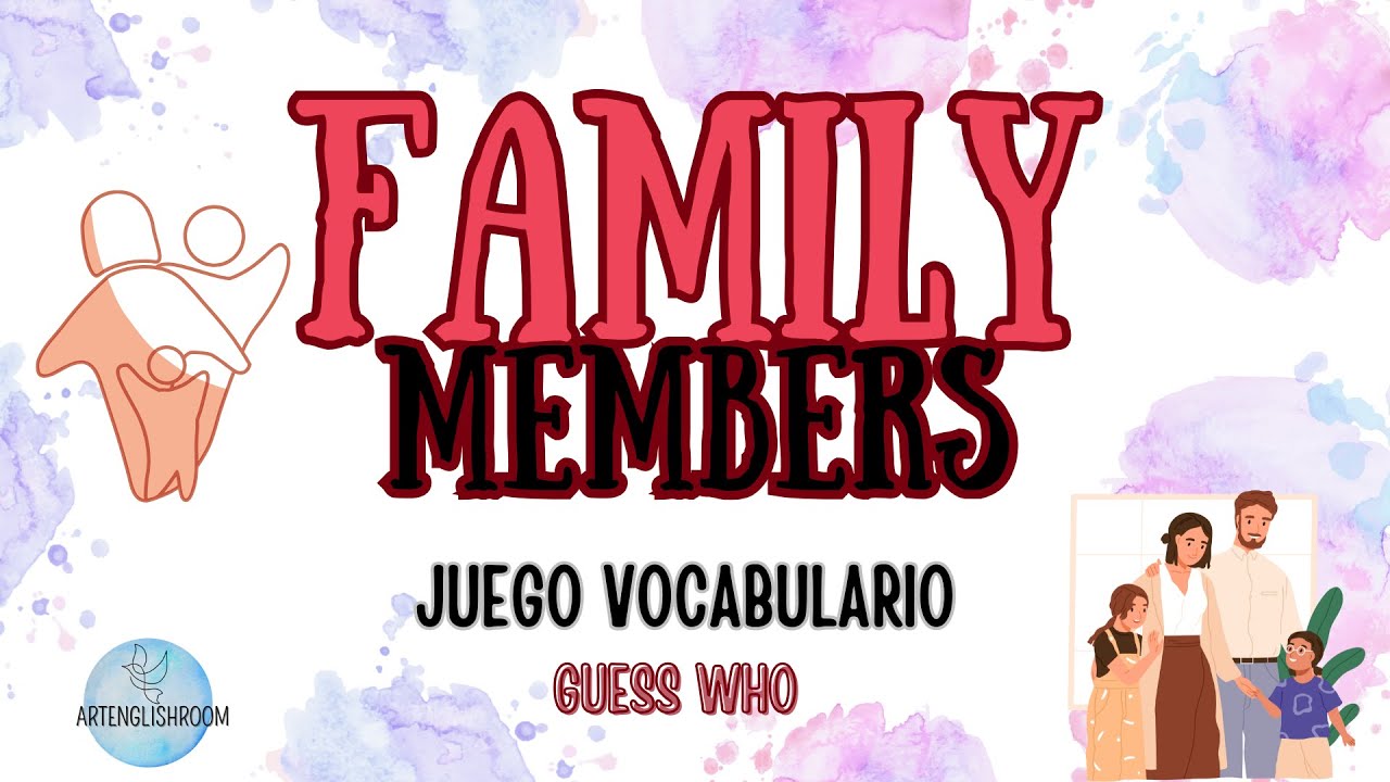¡Aprende la Familia en Inglés Jugando! 🧩 | Vocabulario en Inglés para ...
