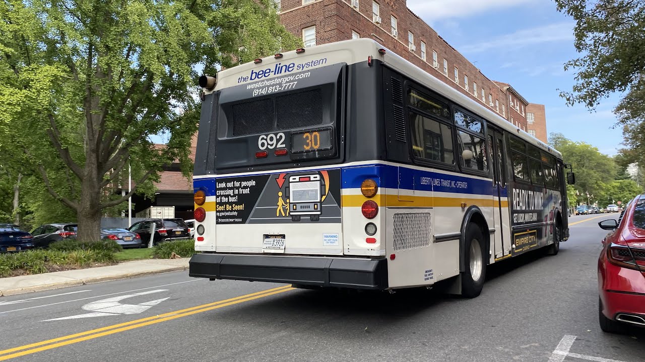 the Bee-Line System 2022 60fps: 2006 Orion V #692 on Route 30 - YouTube