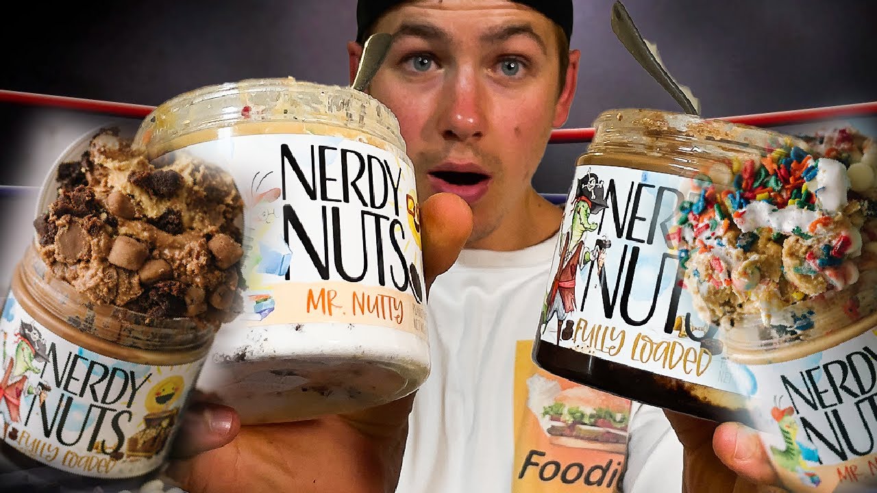 Oreos, White Chocolate Peanut Butter, Brownies and MORE! Fully Loaded VS Dr. Nutty! From Nerdy ...