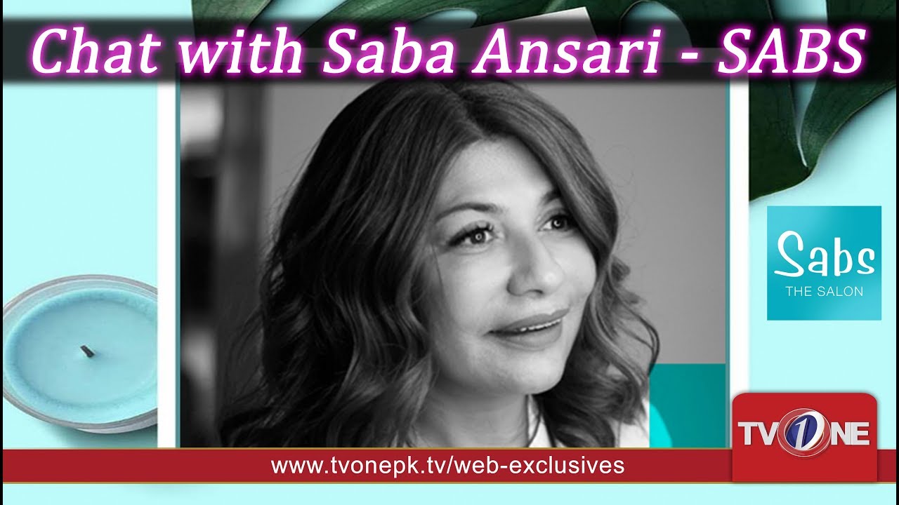 TV One Web-Exclusives | Chat with Saba Ansari (SABS) | Beyond Beautiful - YouTube