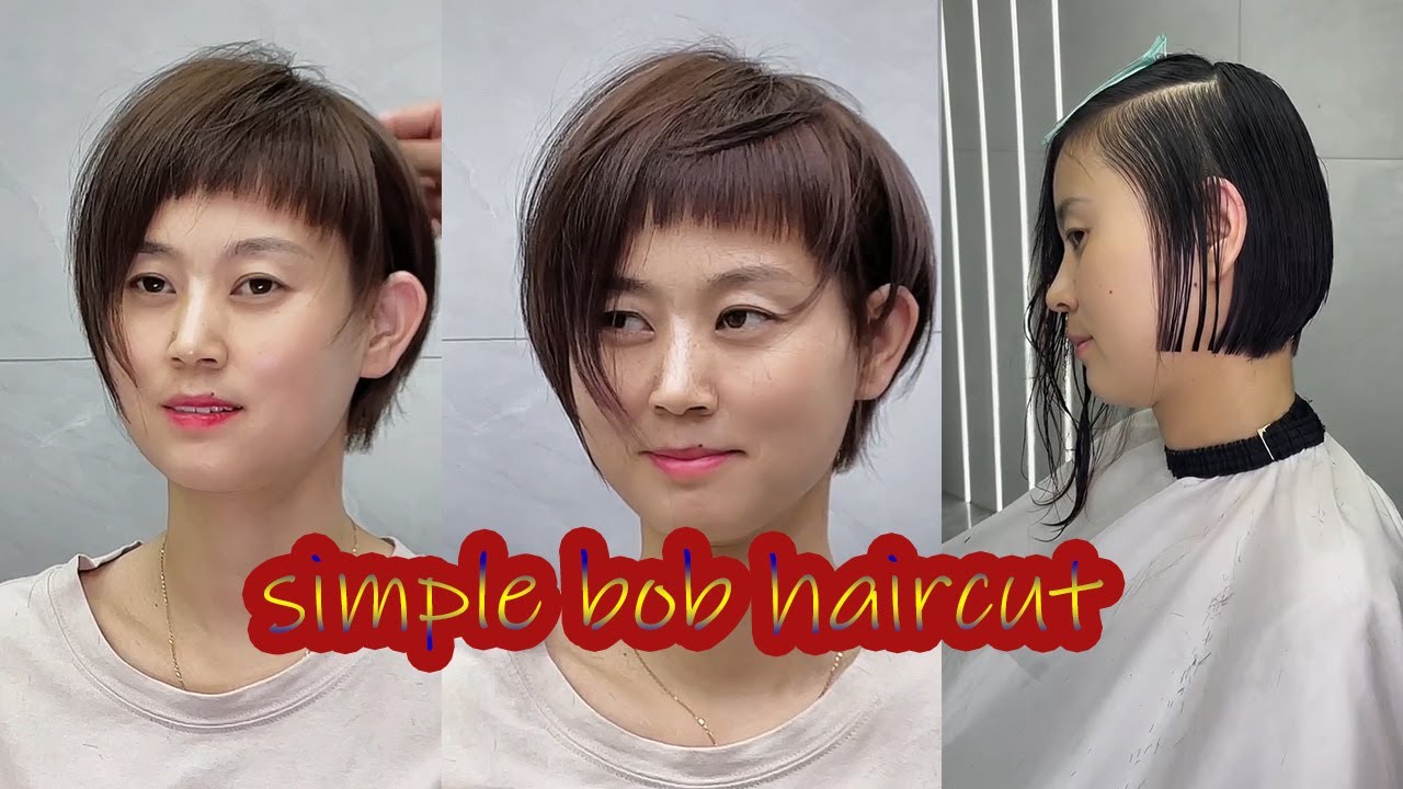 HOW TO DO A PERFECT BOB HAIR, BARBER TUTORIAL FOR BEGINNERS. FULL ...