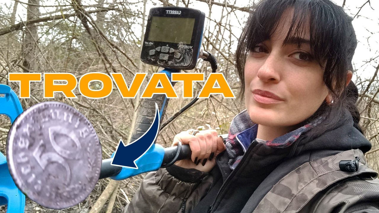 💥 Chiara trova reperti WW2 e monete sulla Linea Gotica con Garrett ...