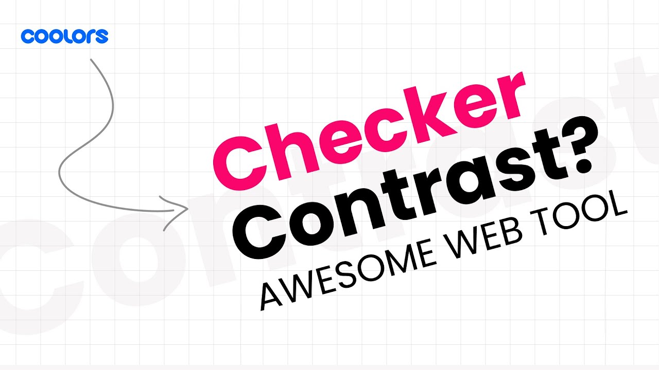 Contrast Checking Tool for Better UI Design | How To Use - YouTube
