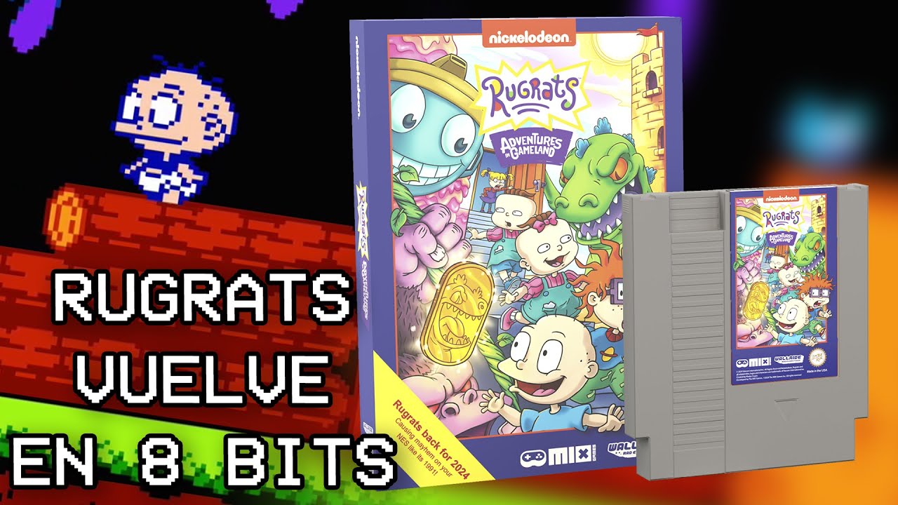 Un nuevo videojuego de Rugrats para NES en camino! - YouTube