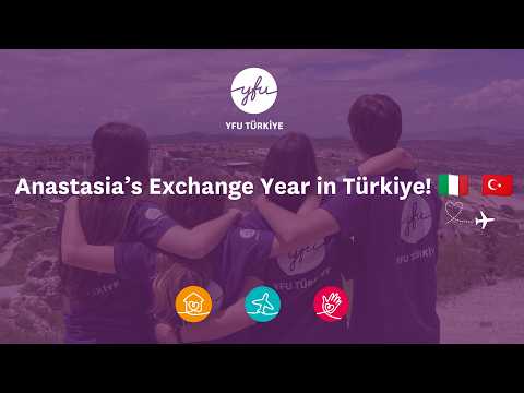 Anastasia’s Exchange Year in Türkiye! 🇮🇹🇹🇷