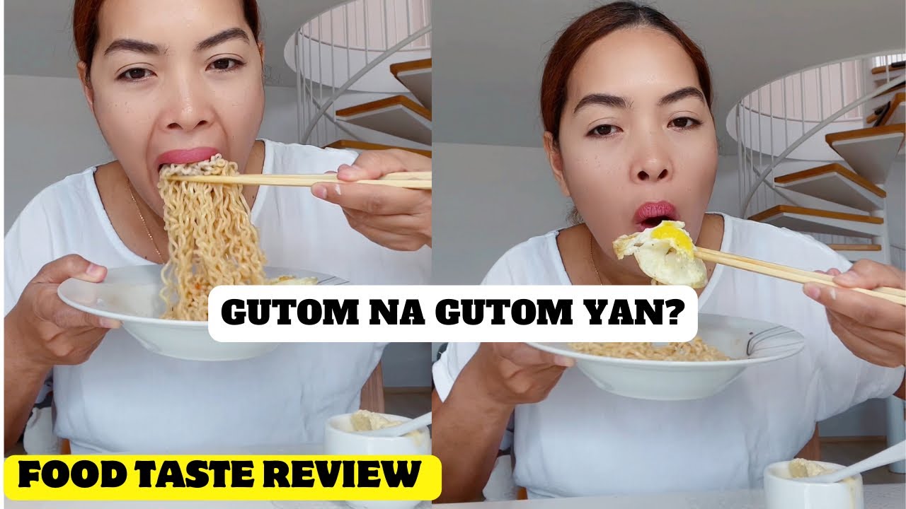 PANCIT CANTON MUKBANG WITH ICE CREAM 🍨 SA BASO - YouTube