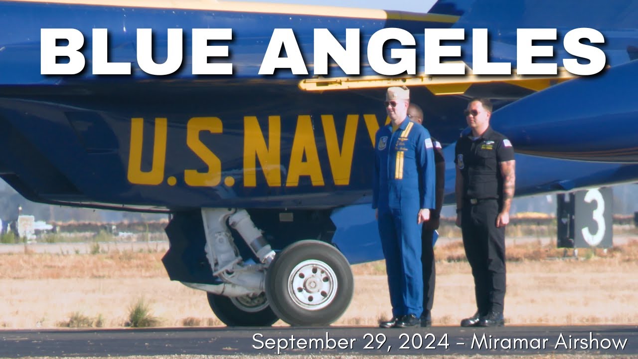 Blue Angeles on the ground / 地上のBlue Angles #blueangels #miramar - YouTube