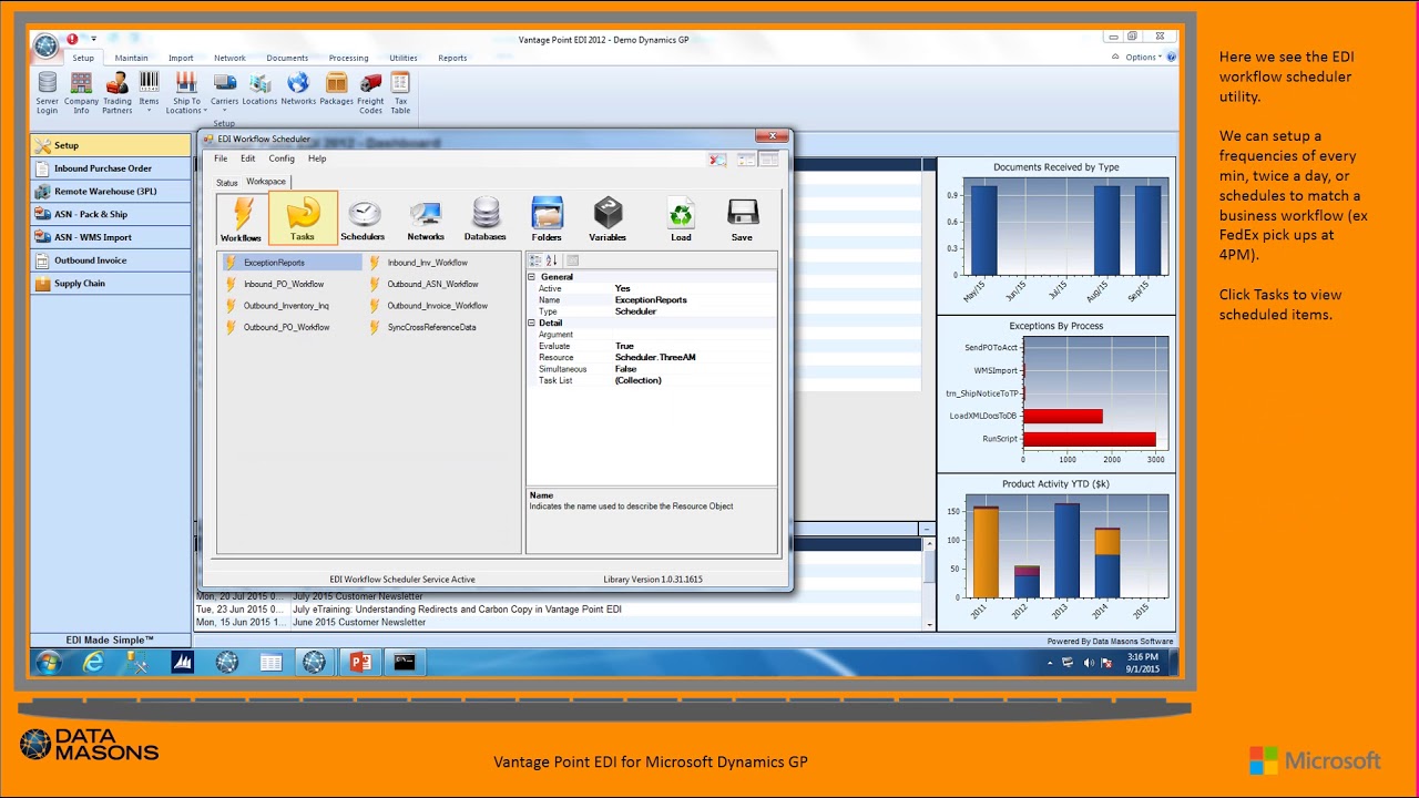 DataMasons Vantage Point EDI P - YouTube