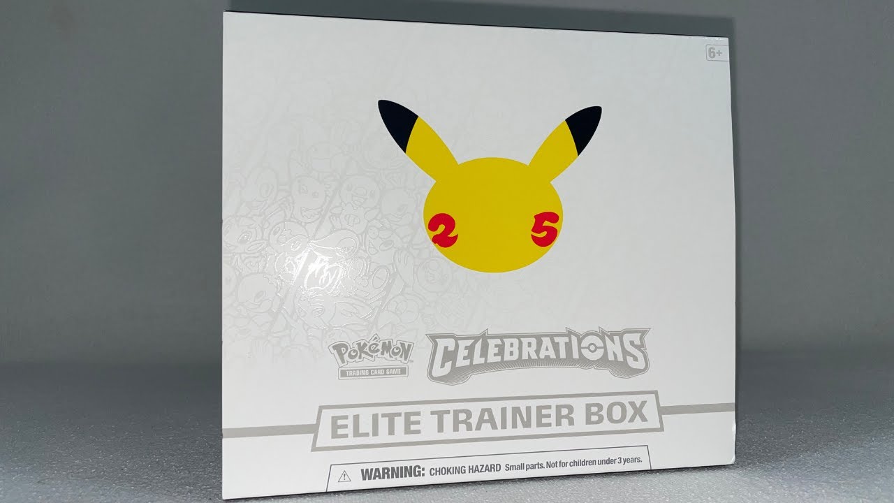 Pokémon Celebrations Opening... Again - YouTube