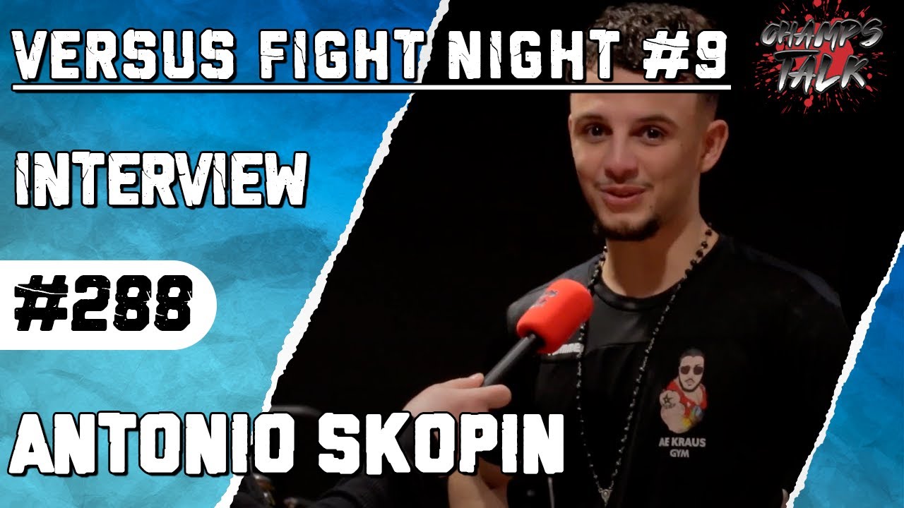 Antonio Skopin | Interview | Versus Fight Night #9 - YouTube