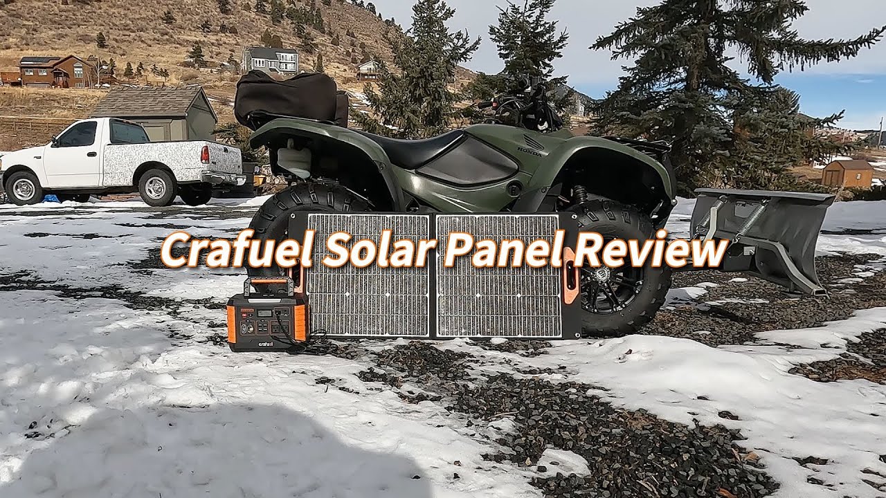 #crafuel Solar Panel Review | Unleashing the Power of the Sun ☀️🔌 - YouTube