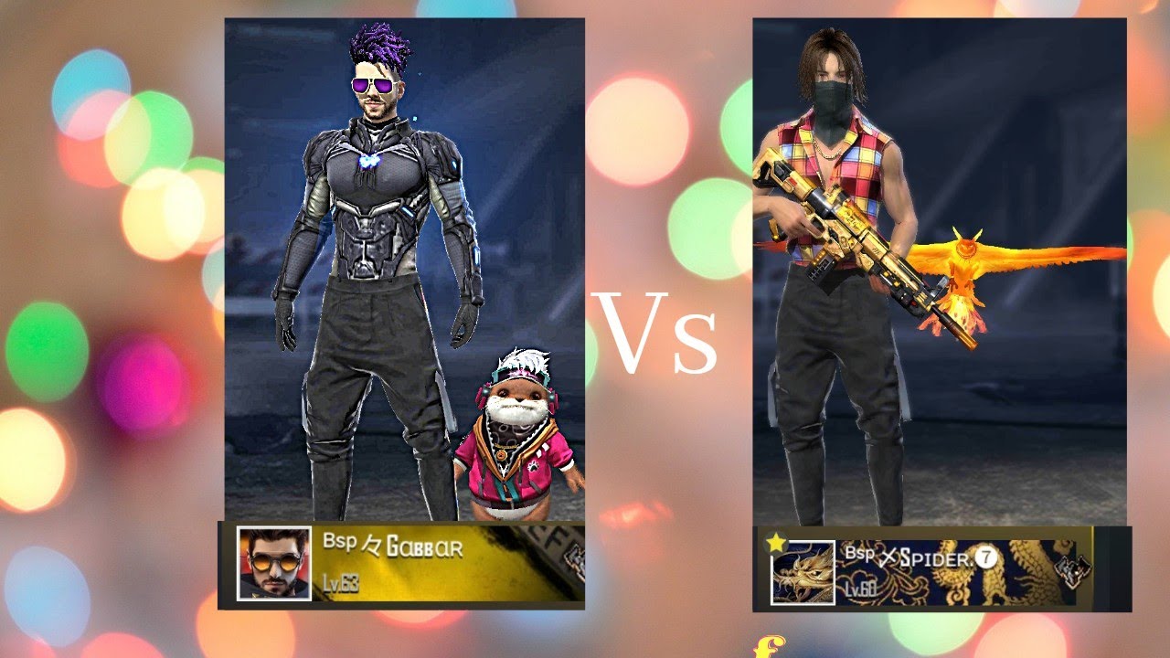 #bsp #freefire #1vs1 #gaming#new Bsp Spider Vs Bsp Gabbar - YouTube