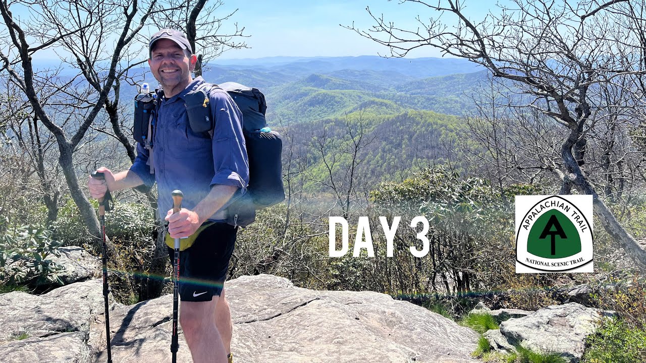 Day 3 on the A.T. - Gooch Gap to Neels Gap - YouTube