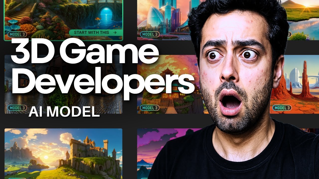 Create a 360° 3D World in SECONDS! 🌍 (Next-Level Game Assets) - YouTube