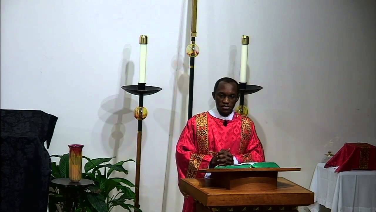 Homily: Dcn. Joseph Kavuma (11.22.2013) - YouTube
