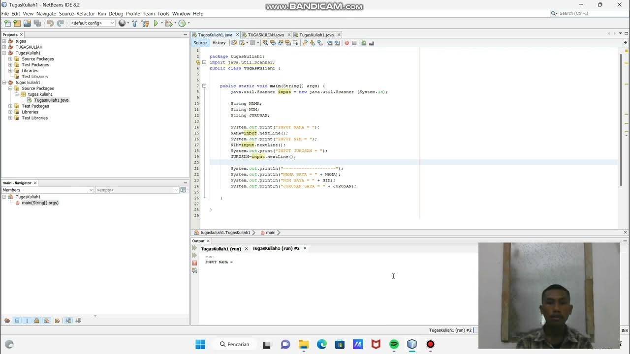 Tugas 1 STUKTUR DATA - YouTube