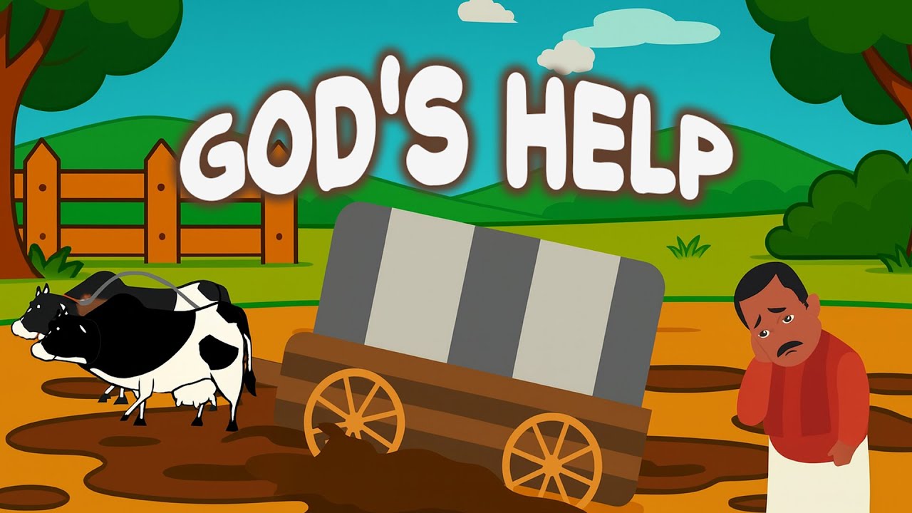 God Helps Those Who Help Themselves | Cartoon Moral Story for Kids ...