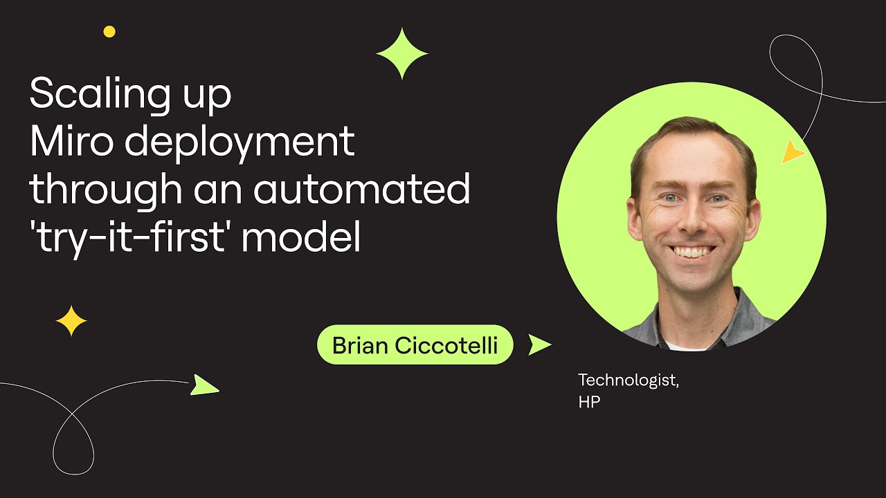 Scaling up Miro deployment through an automated 'try-it-first' model ...