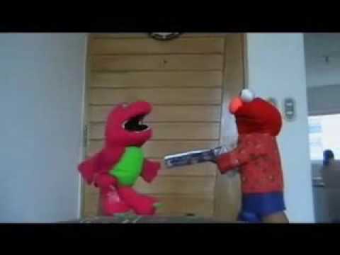 Elmo Kills Barney - YouTube