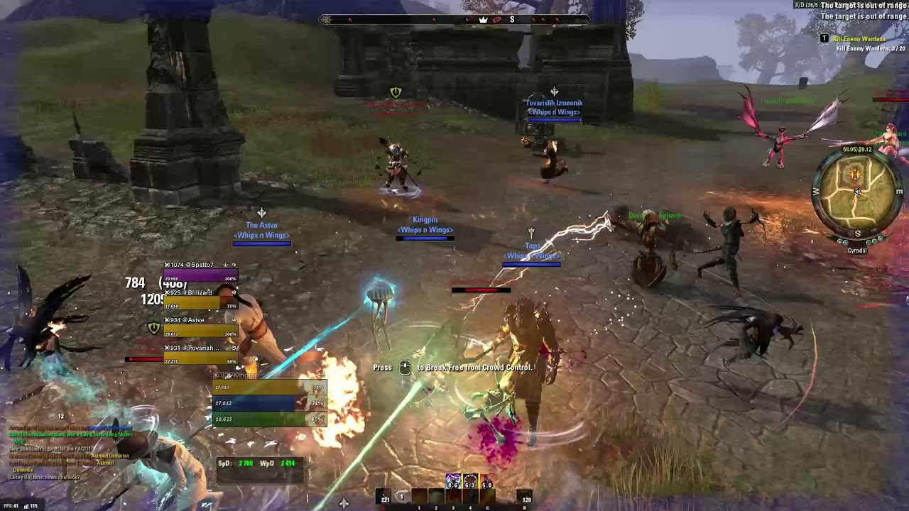 ESO PVP Small scale game play - YouTube