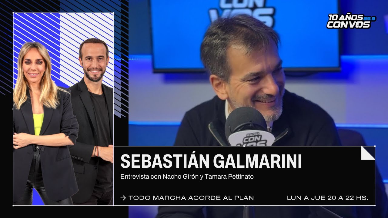 Sebastian Galmarini, director del banco provincia, en TMAP - YouTube