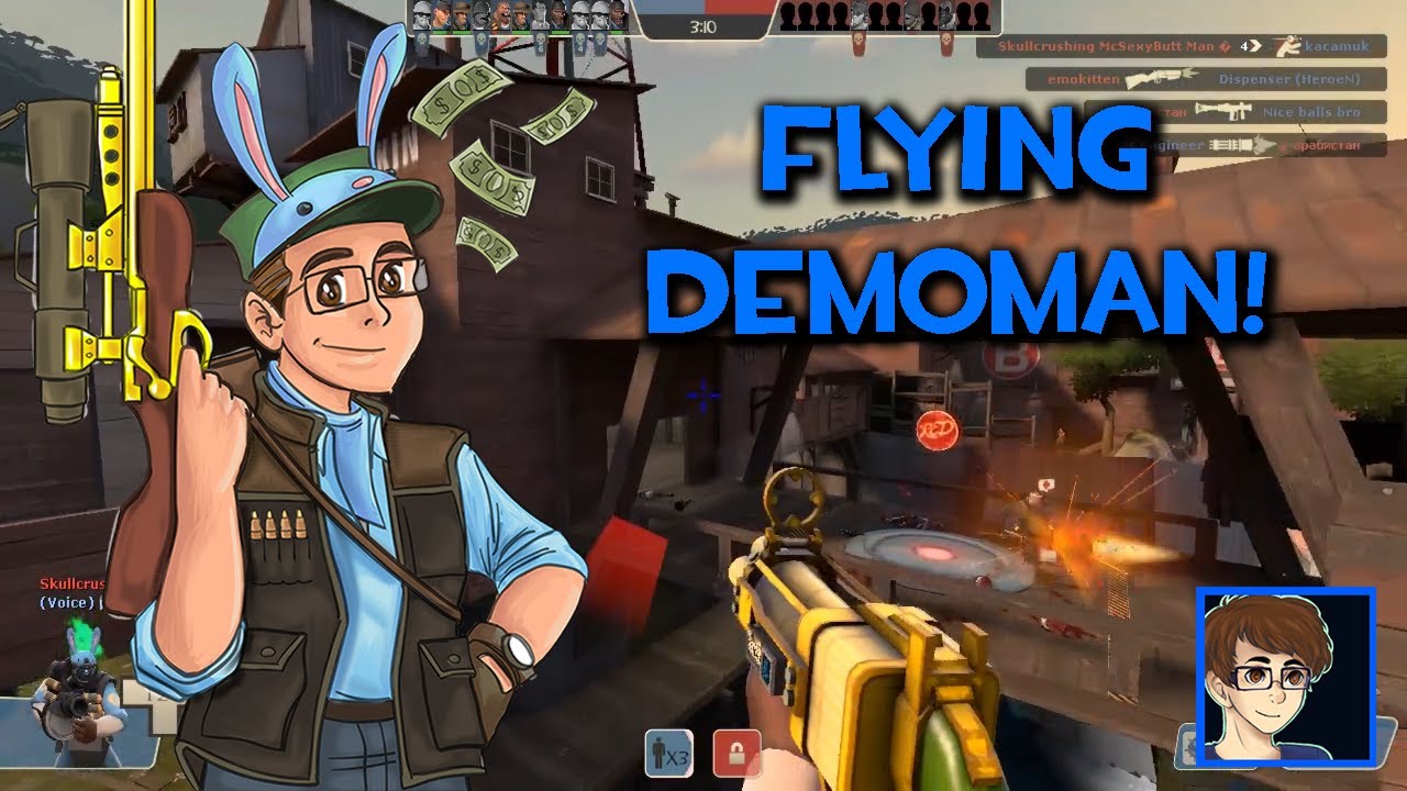 Flying Demoman! [TF2 Thursday] - YouTube