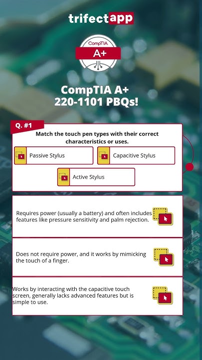CompTIA A+ (220-1101) Performance-Based Questions - YouTube
