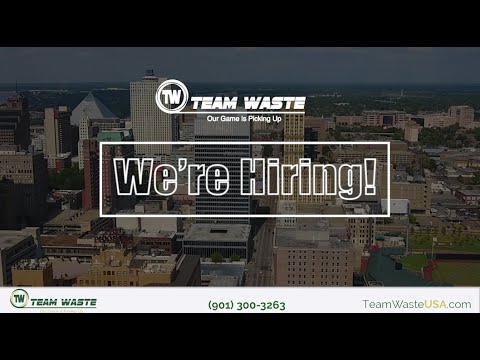 Now Hiring Team Waste Memphis - YouTube