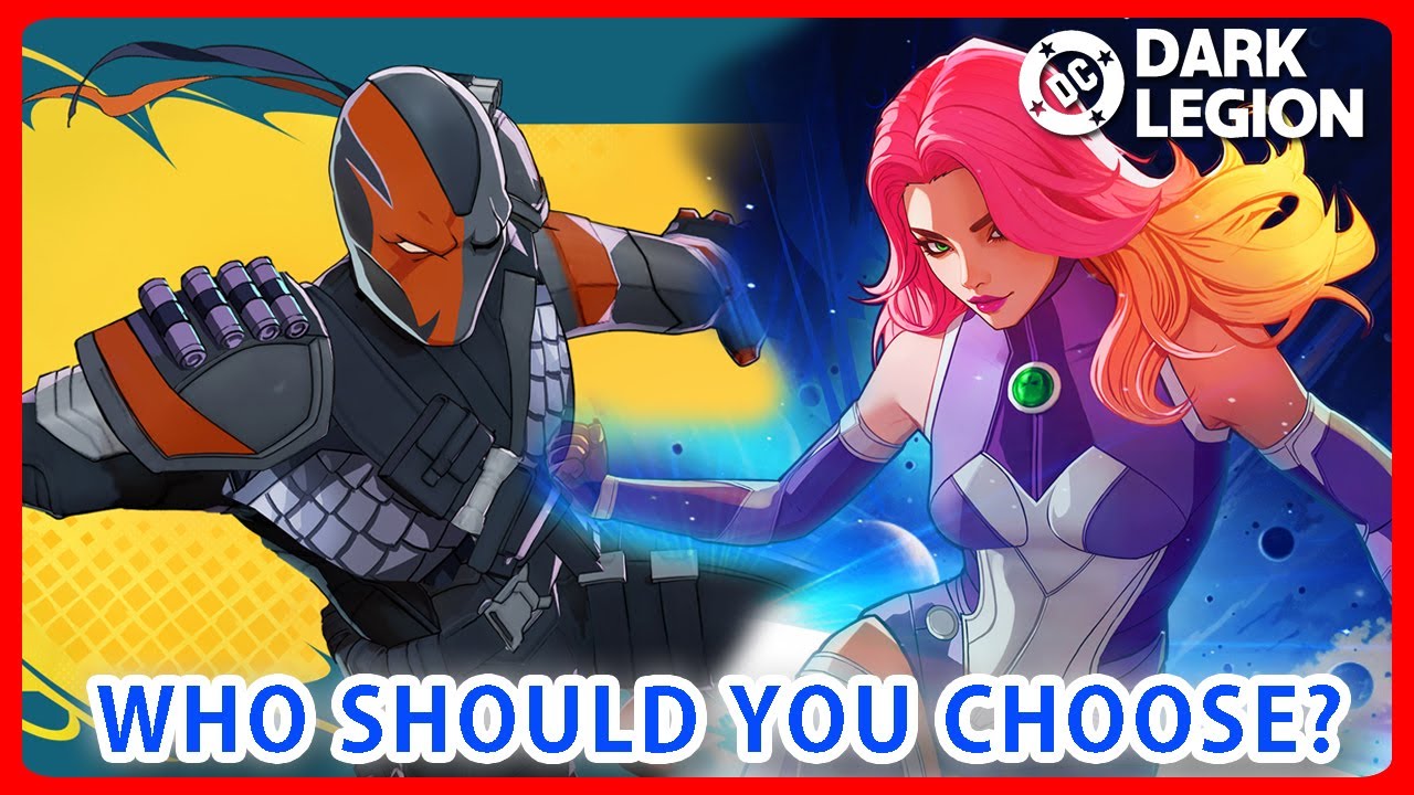Starfire vs Deathstroke: Which Banner Wins in DC: Dark Legion? - YouTube