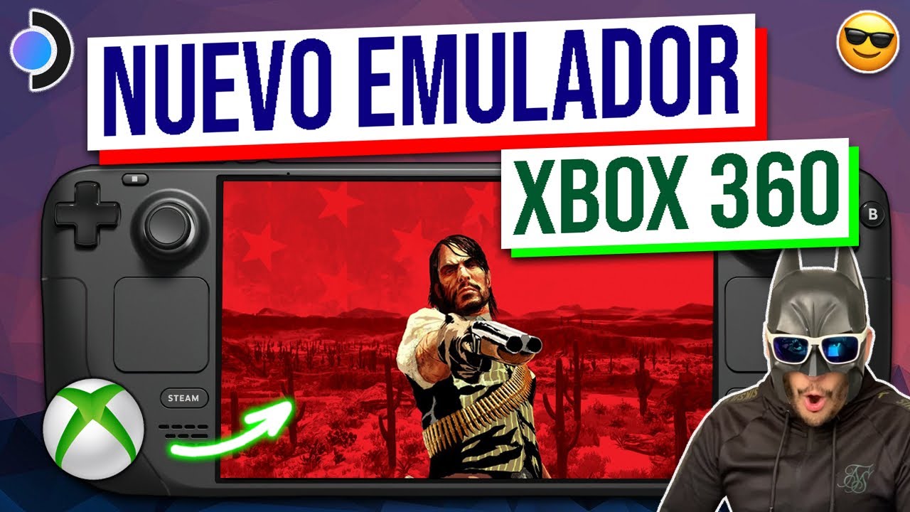 INCREIBLE¡¡ XBOX 360 en STEAM DECK en STEAM OS ! SUPER FACIL y ...