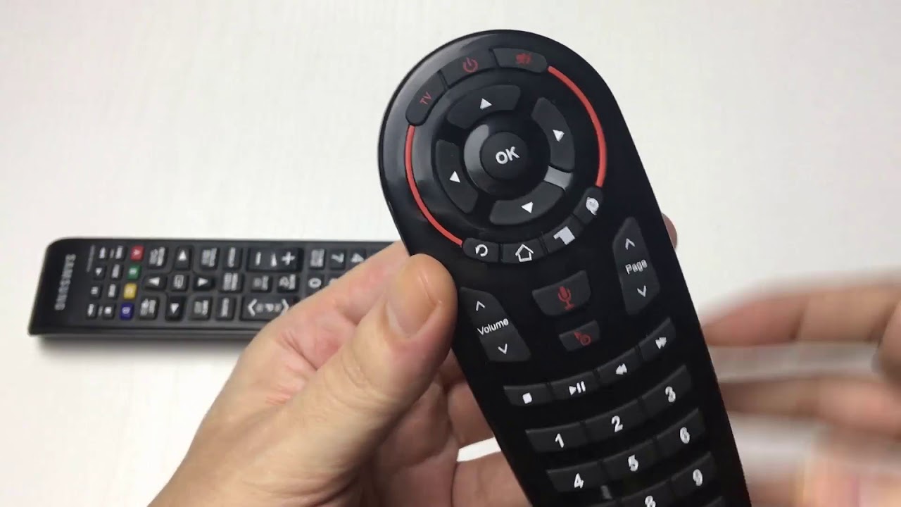 G30 2IR G30 google Voice air mouse - YouTube