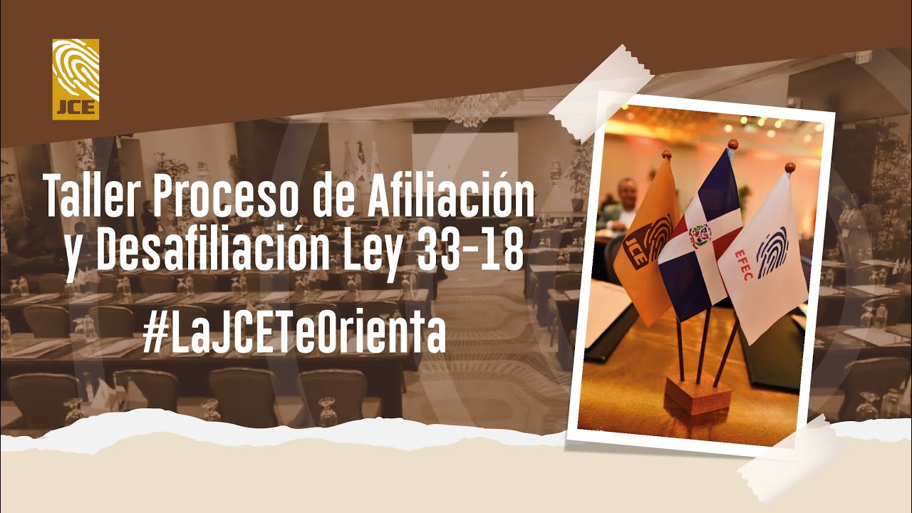 📖Taller Procesos de afiliación y desafiliación Ley 33-18 - YouTube