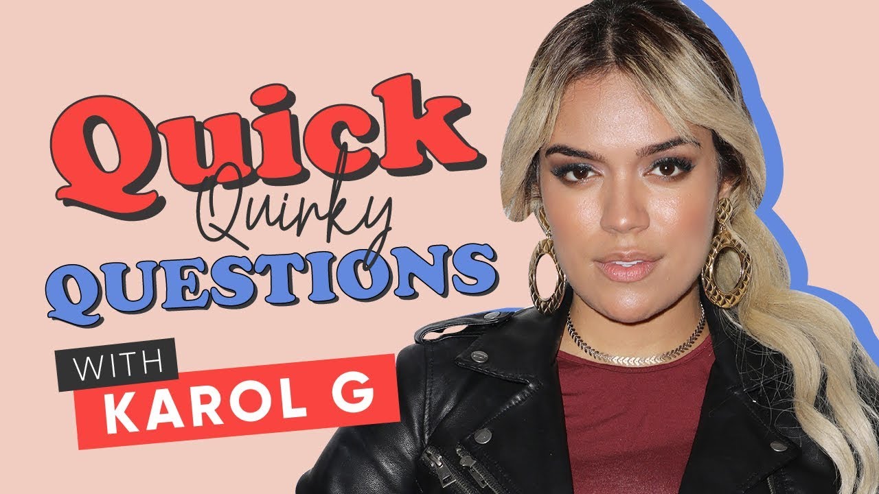 Karol G Responde Preguntas de Amor, Complicidad y Carrera - YouTube