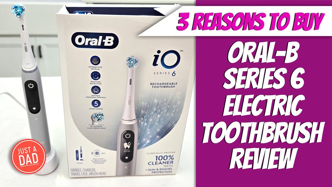 Oral-B iO Series 6 Electric Toothbrush REVIEW - YouTube