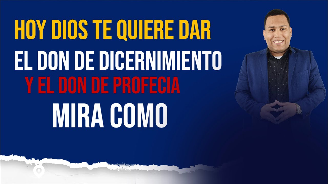 Como puedo tener el don de discernimiento de espiritu no vas a creer ...