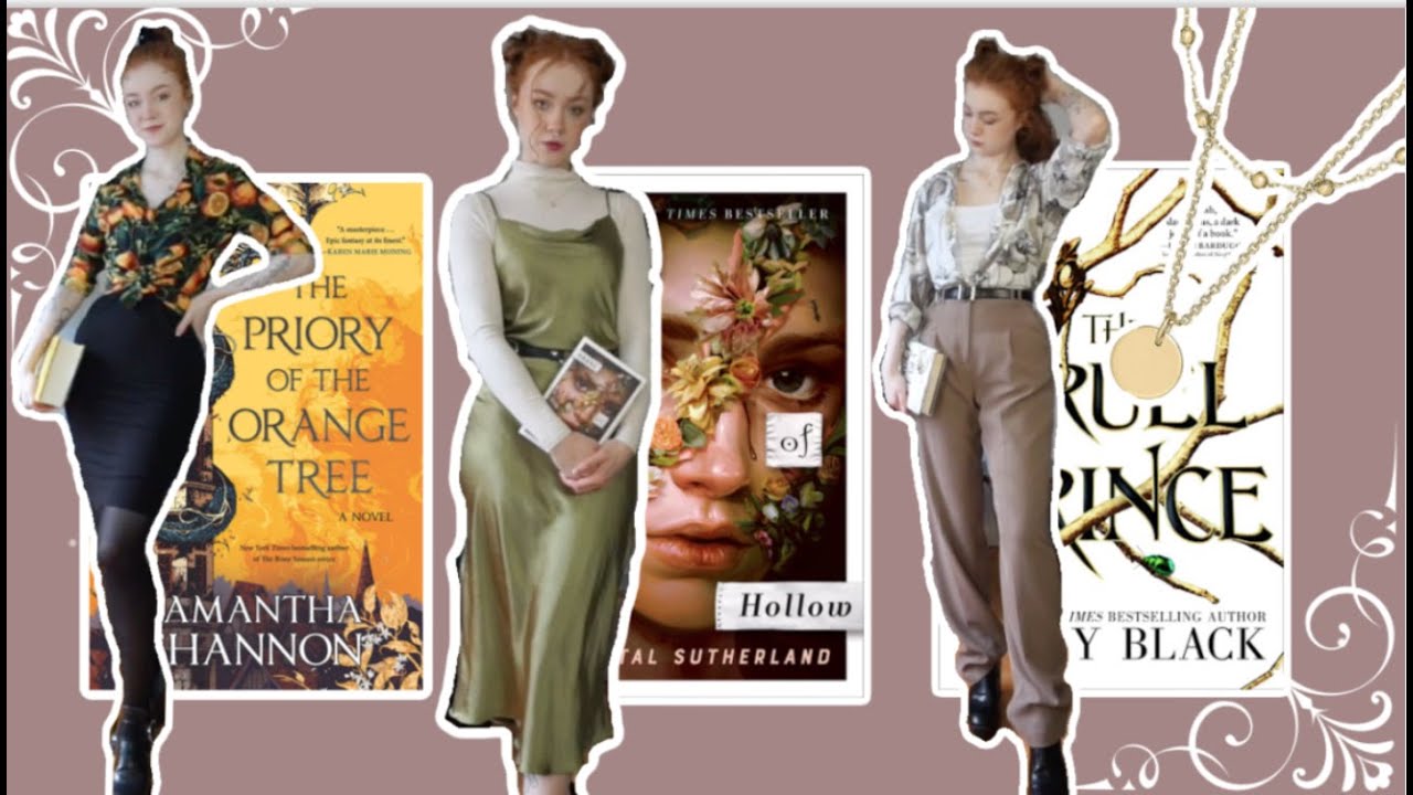 Styling Book Covers Into Outfits! - YouTube