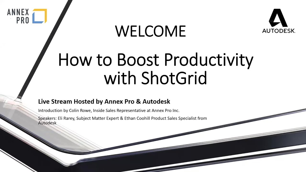 Boost Productivity with Autodesk ShotGrid - YouTube