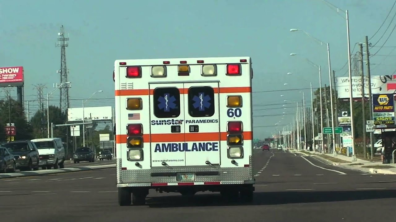SUNSTAR PARAMEDICS UNIT 60 GOING ON A CALL - YouTube