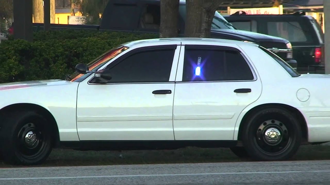 RED AND BLUE LED POLICE LIGHTS ON UNMARKED POLICE CAR - YouTube