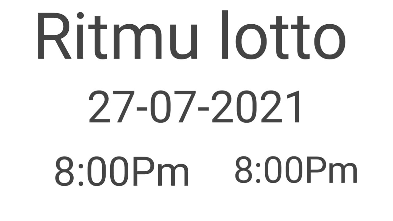 Ritmo Al Kuwait draw 8pm 27.07.2021 guesspaper - YouTube