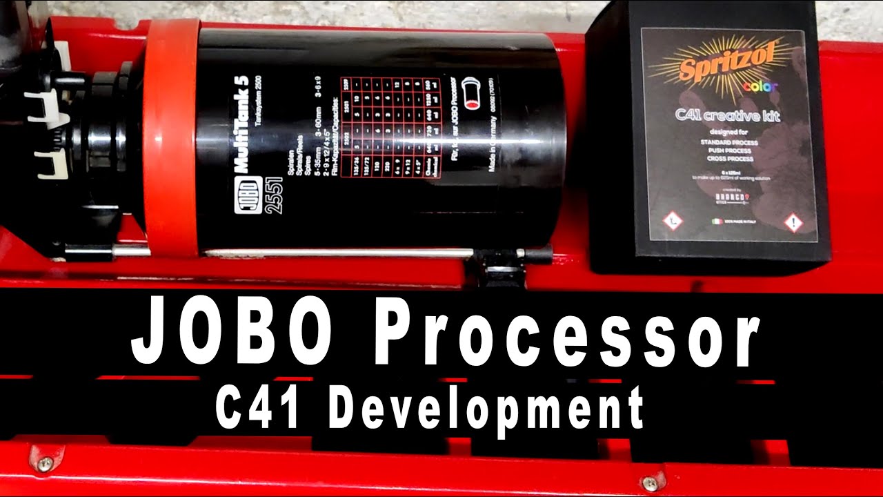 Jobo Processor | C41 Color Development - YouTube