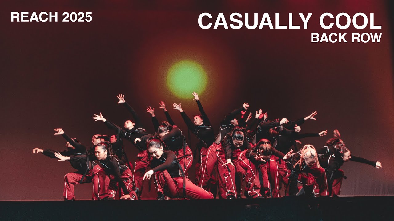 CASUALLY COOL DANCE CLUB [Back Row] - REACH DANCE COMPETITION 2025 ...